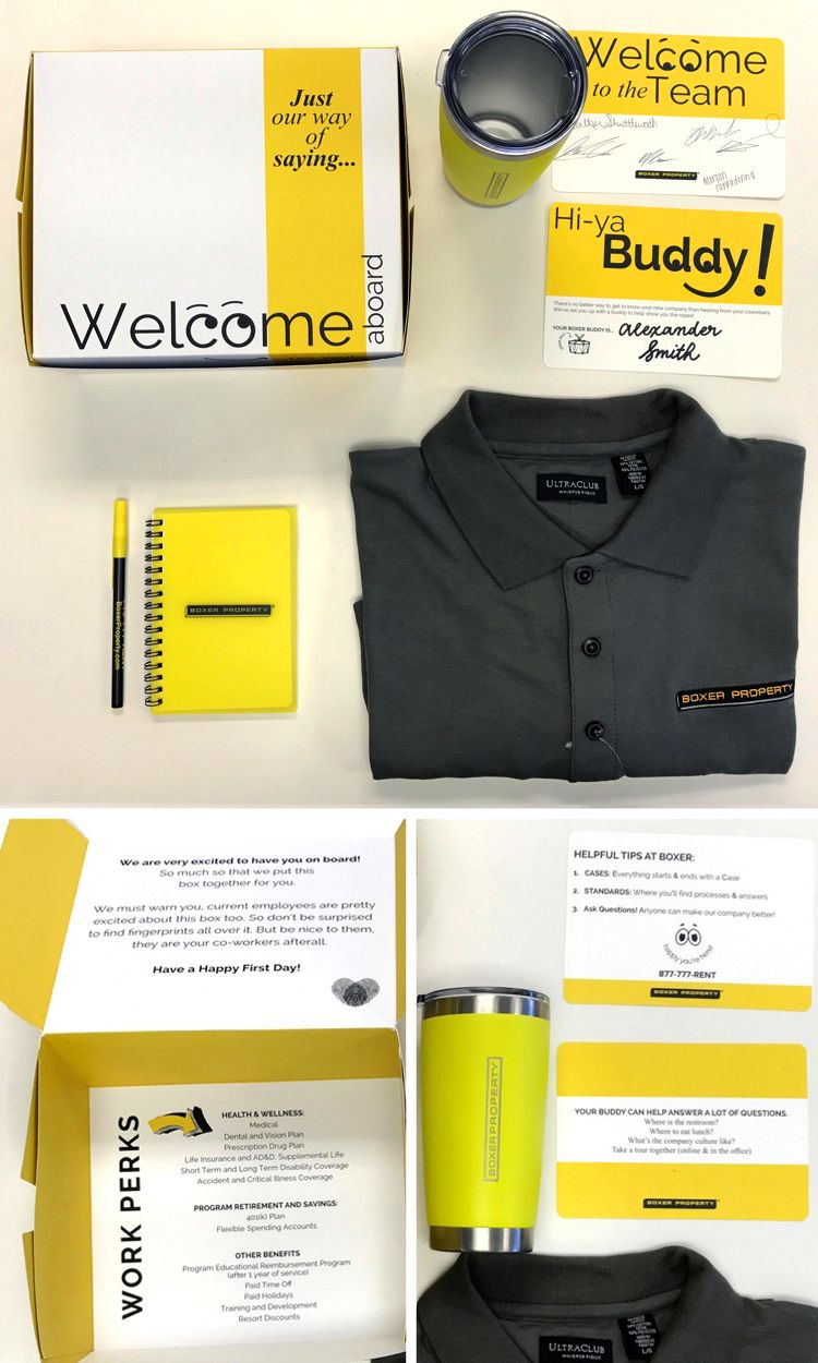 How to Send a New Employee Swag Box